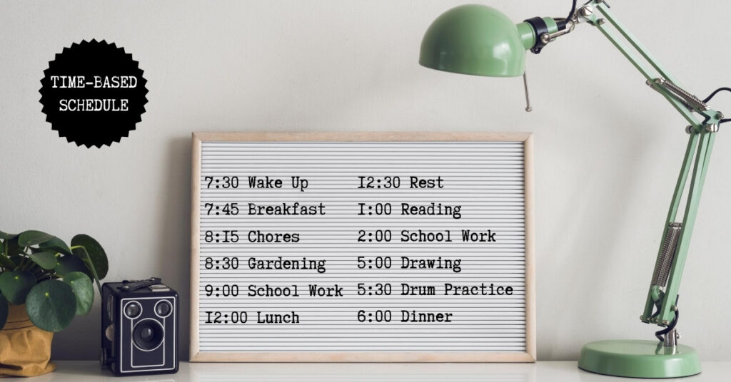 Montessori for Elementary: Making Your Daily Schedule | Hunter's Woods PH