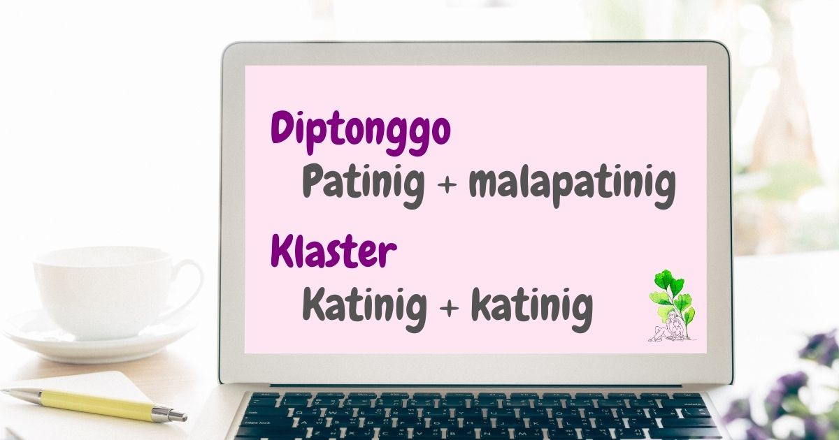 Montessori Filipino Lesson & Worksheet: Diptonggo at Klaster