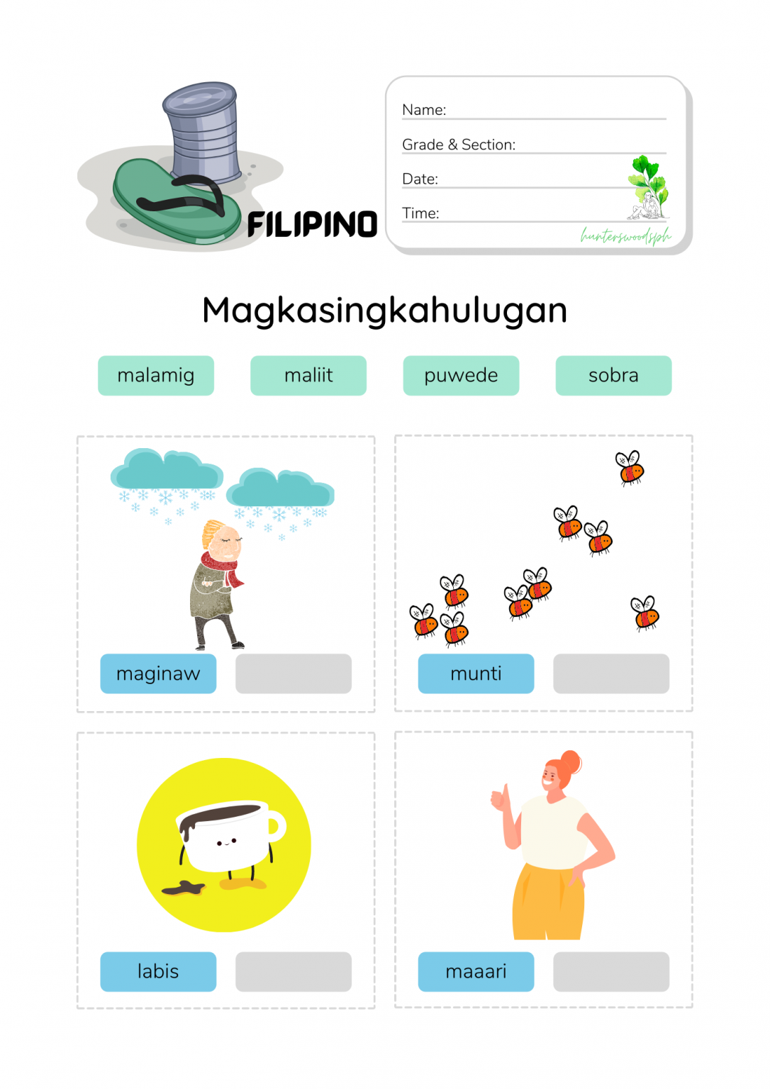 Magkasingkahulugan at Magkasalungat: 100+ Examples and Worksheets