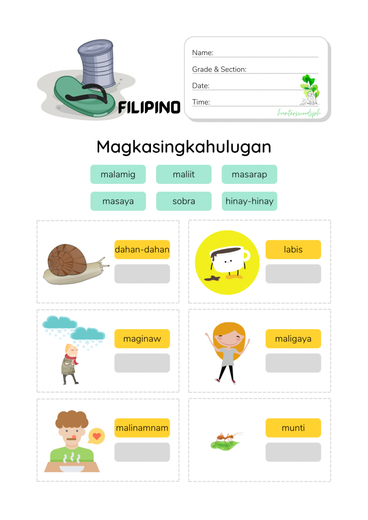 Magkasingkahulugan at Magkasalungat: 100+ Examples and Worksheets