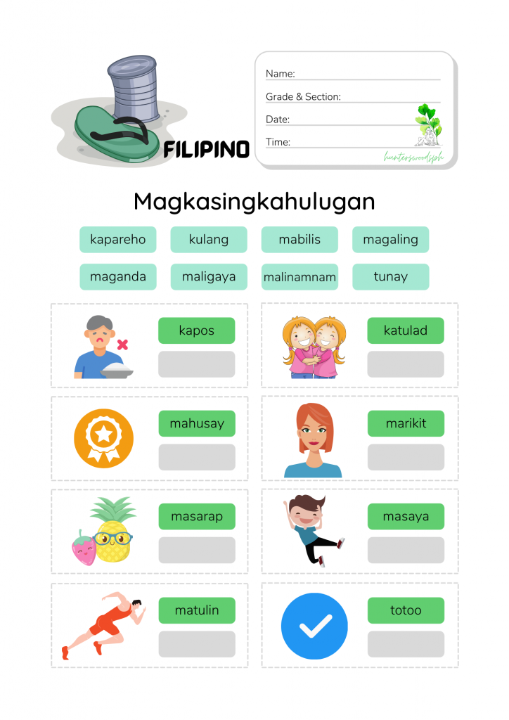 Magkasingkahulugan at Magkasalungat: 100+ Examples and Worksheets
